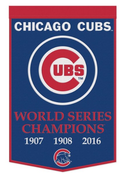 Chicago Cubs Dynasty Banner – ManCave-Decor.com