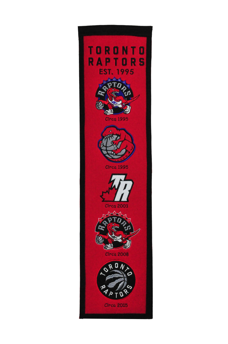 Toronto Raptors Heritage Banner – ManCave-Decor.com