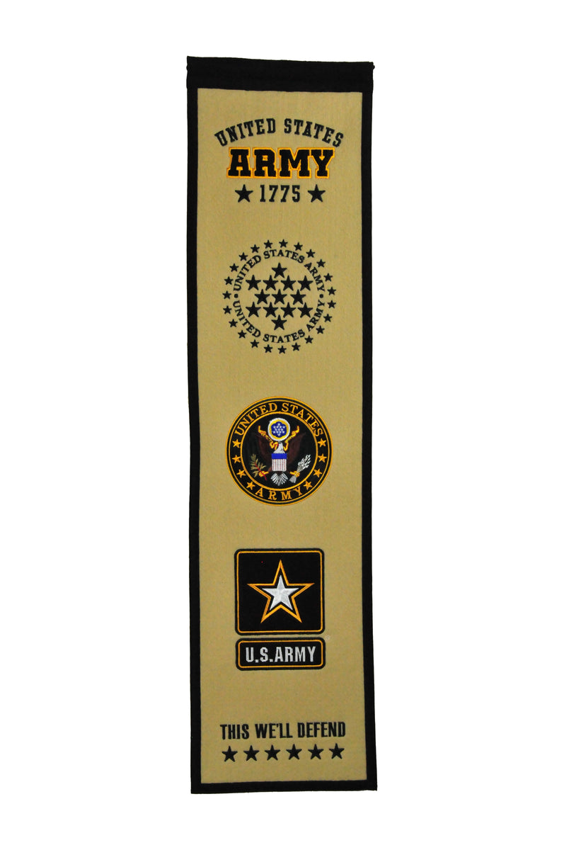 US ARMY Heritage Banner – ManCave-Decor.com