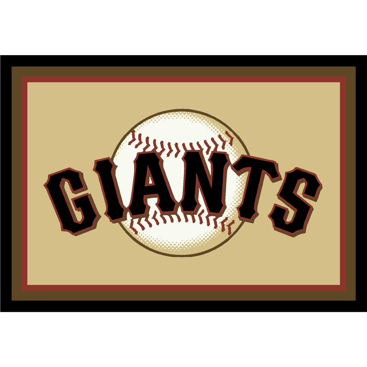SAN FRANCISCO GIANTS SPIRIT RUG – ManCave-Decor.com