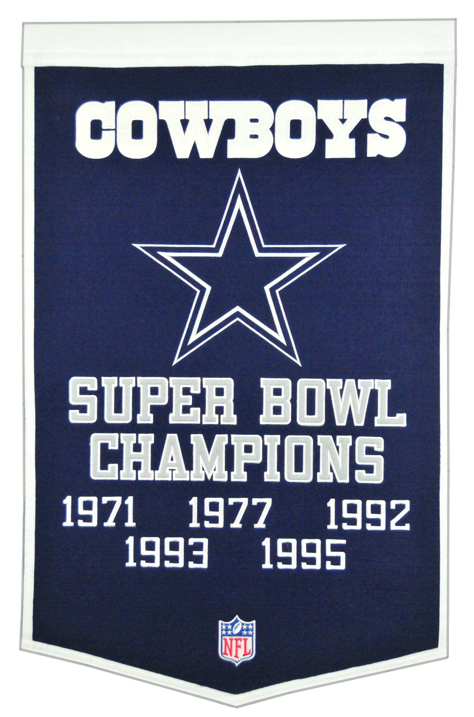 Dallas Cowboys SB Banner — ManCave-Decor.com
