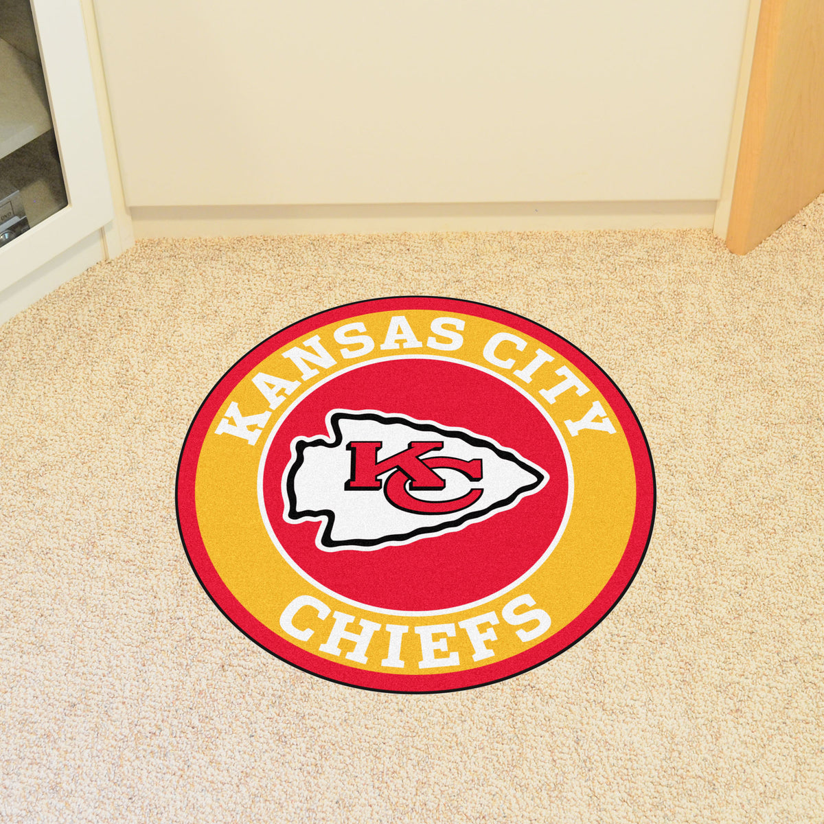 Kansas City Chiefs Roundel Mat – ManCave-Decor.com