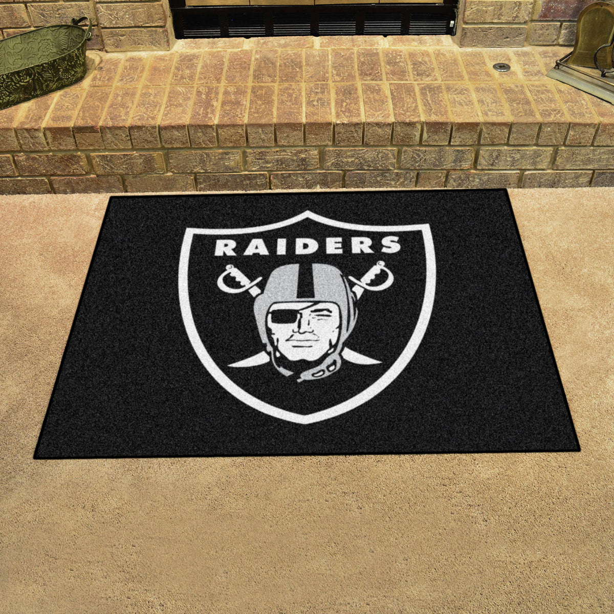 Las Vegas Raiders logo style – ManCave-Decor.com